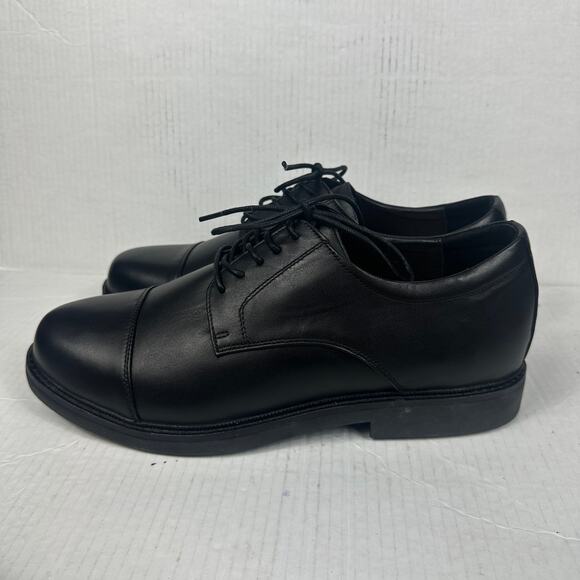 Apex | Shoes | Apex Mens 3 Wide Lexington Cap Toe Oxford Shoes Black ...